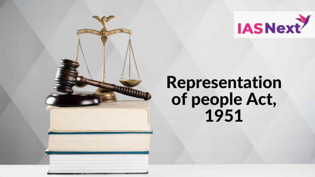 Representation of people Act, 1951