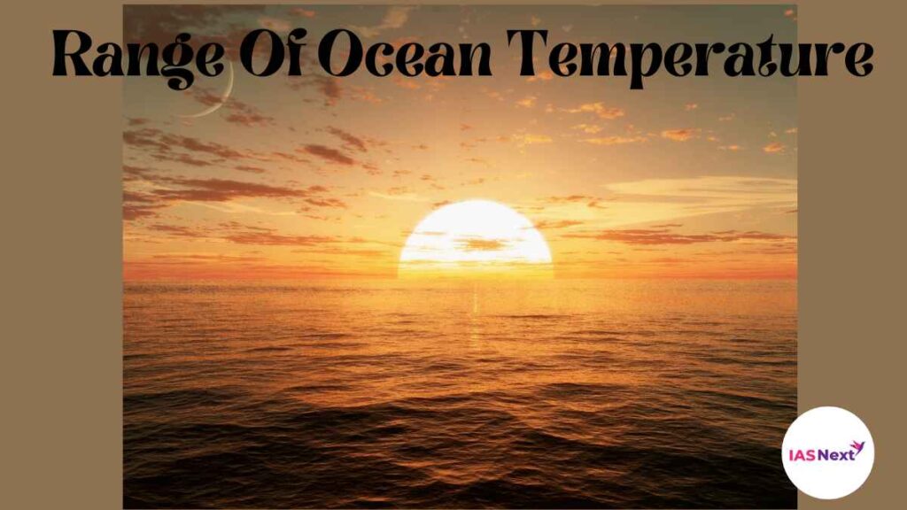 Range Of Ocean Temperature