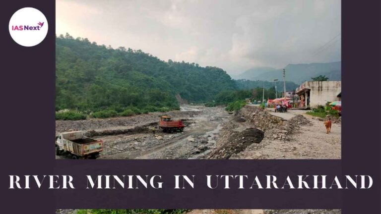 River Mining in Uttarakhand