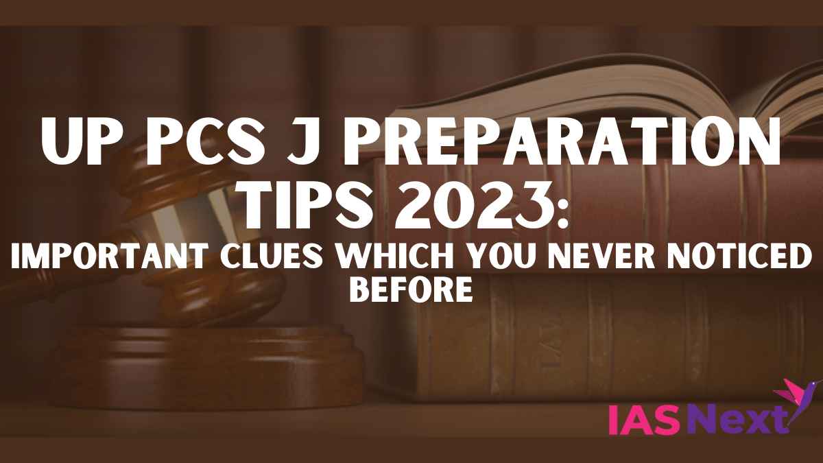 UPPCS J Preparation Tips 2023