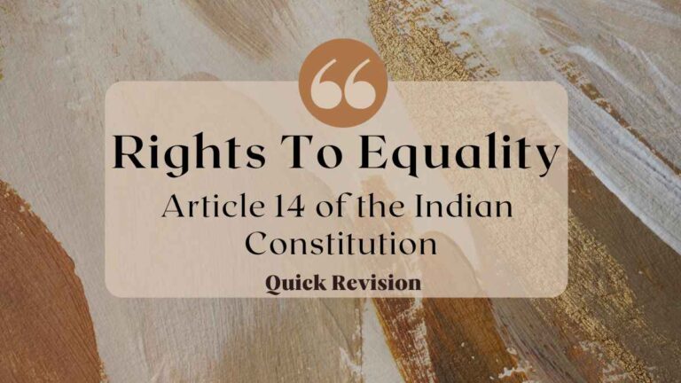 Rights To Equality