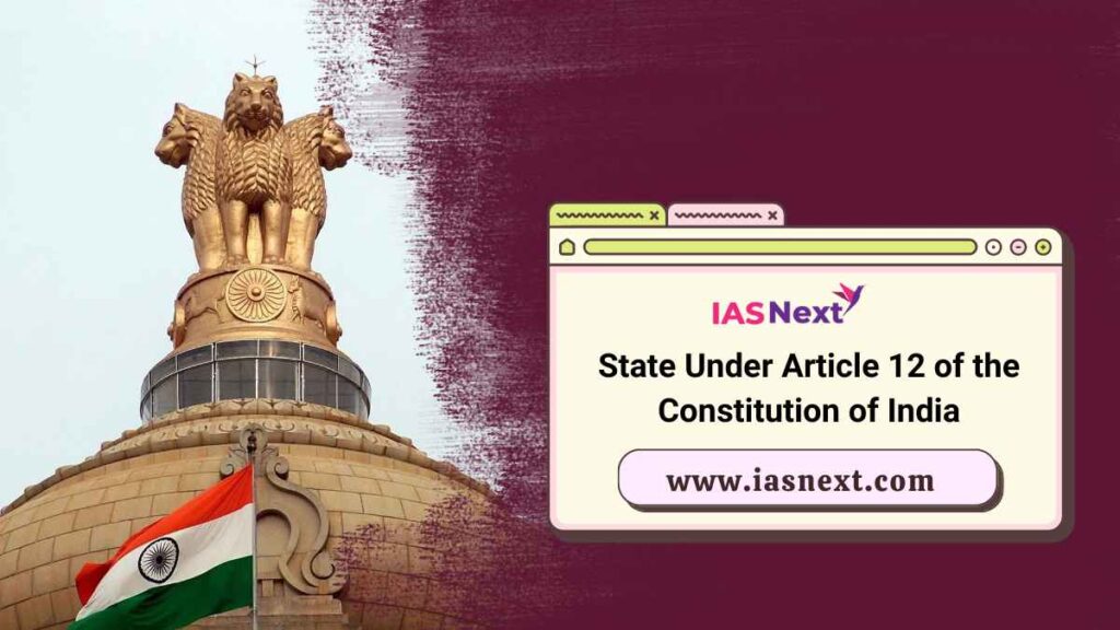 State under Article 12 of the Constitution