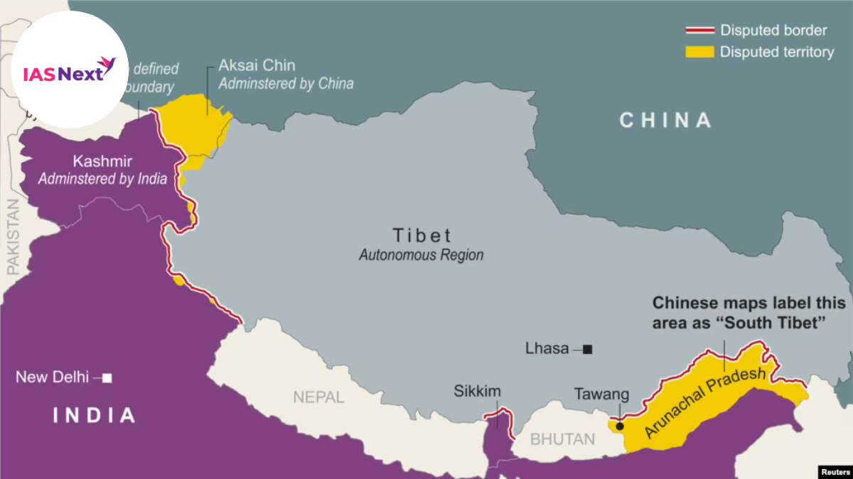Updated Geopolitical Map of China's Border Regions