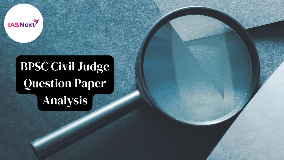 BPSC Civil Judge Question Paper Analysis