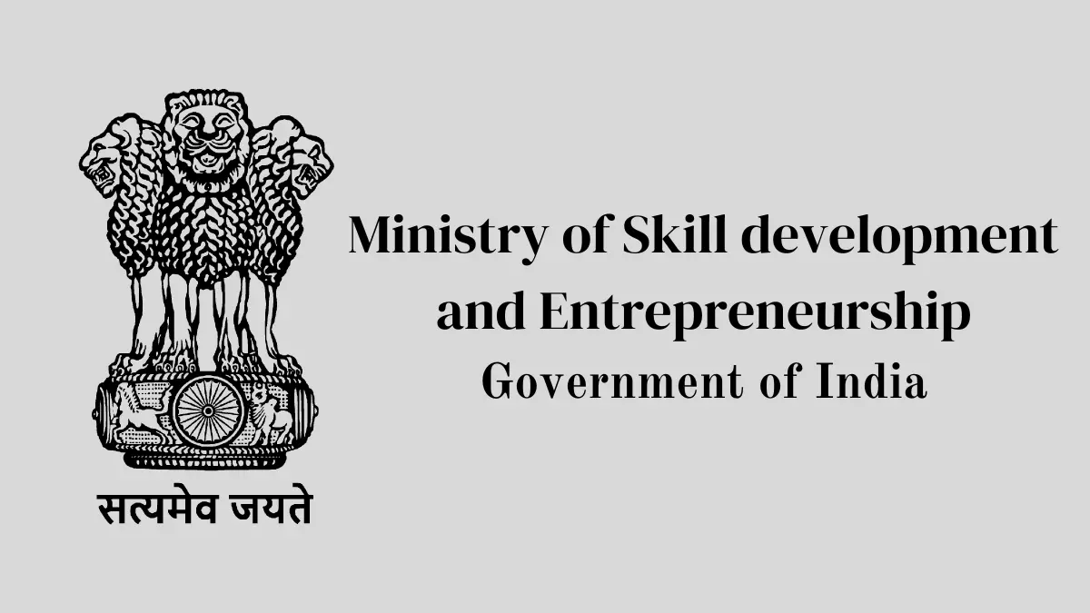 Ministry of Skill development and Entrepreneurship